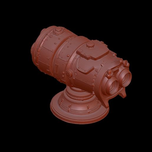 🎲 Sci-Fi Missile Turret Base – Futuristic Display Stand for Miniatures ...