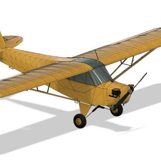 🛩️ J-3 Cub・ STL File for 3D printing・Cults