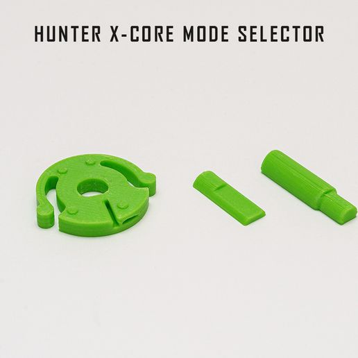 🏹 Hunter X-CORE mode selector・ STL File for 3D printing・Cults