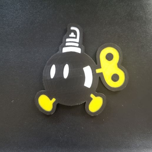 🗺️ Mario Kart World - "Bob-Omb Plugs" Magnet/Pin and Keychain・Free STL ...