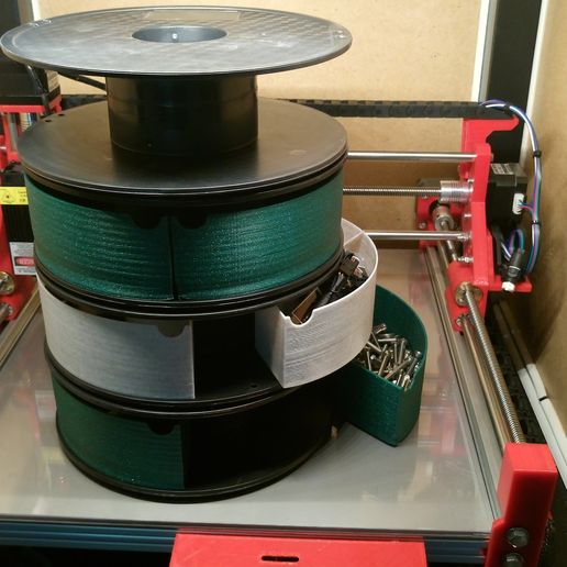 ♻️ Coil drawer・ 3D File for ・Cults