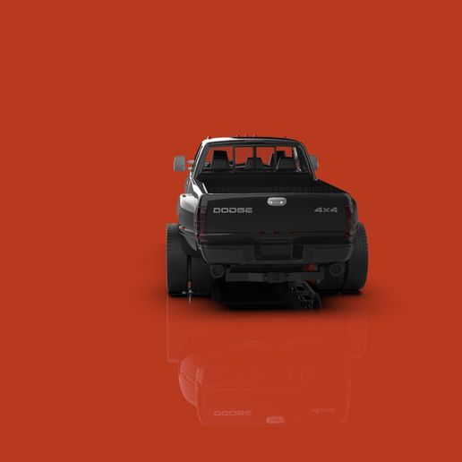 🐏 2000 Dodge Ram 2500 Quad Cab Cummins Dually RC And Scale Model・ STL ...