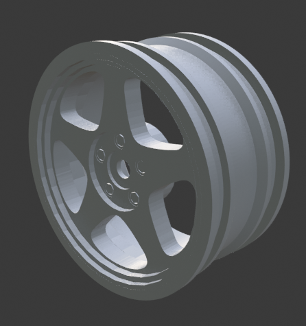 STL file Regamaster EVO 1/10 Scale RC car Rims 🚗 ・Model to download and ...