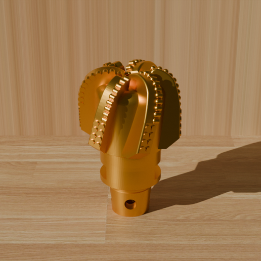 🗝️ PDC drill bit keychain - PDC drill bit keychain・ STL File for 3D ...