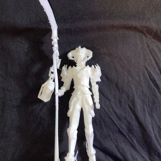 🩸 Blood Torva Zuk Helm Scythe of Vitur・ OBJ File for 3D printing・Cults