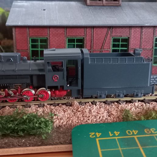 😤 H0e Chinese C2 Class Narrow Gauge Steam Locomotive・ STL File for 3D ...