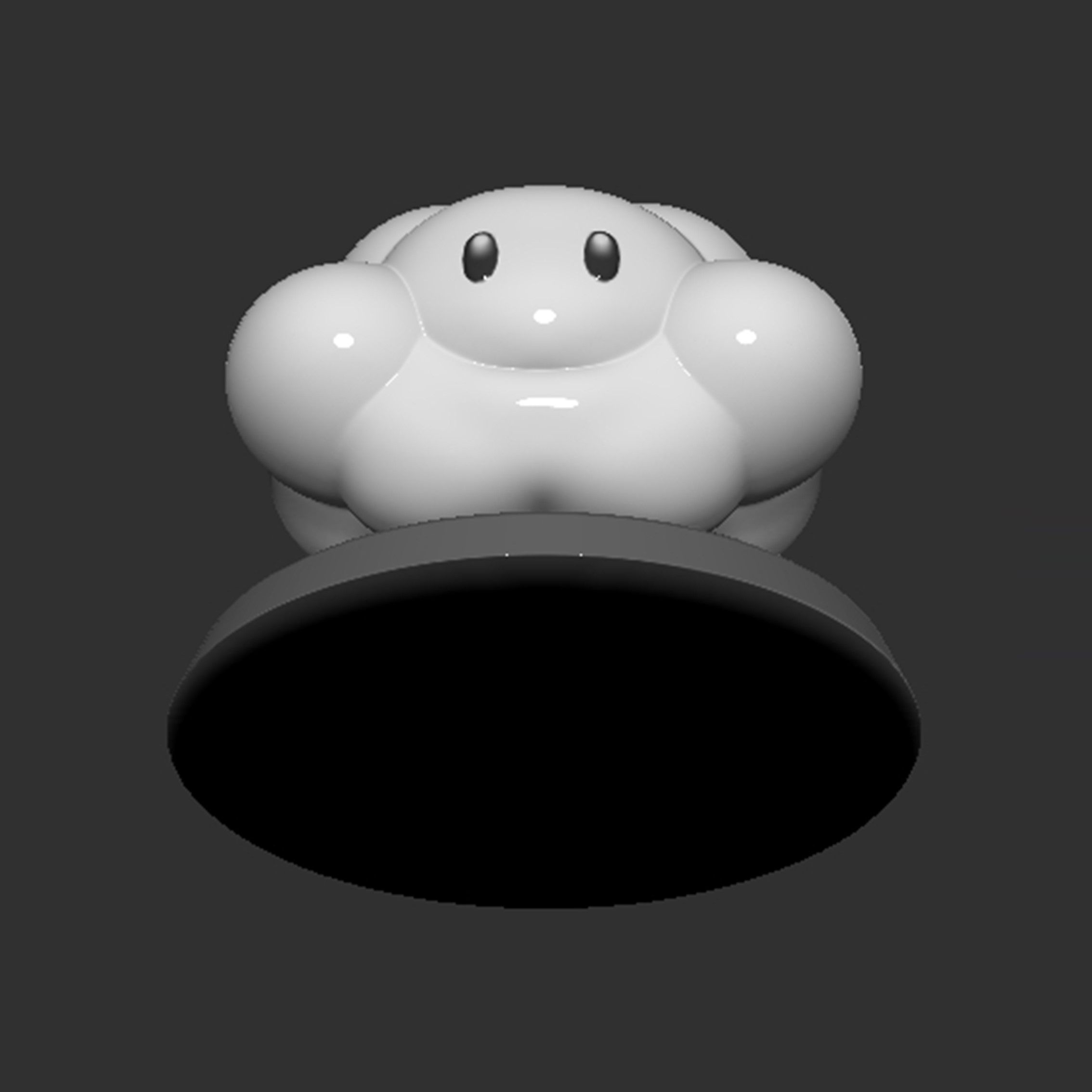 Download STL file Lakitu Cloud Mario Based • 3D print model ・ Cults