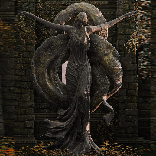 💍 Statue of Marika - ELDEN RING・ STL File for 3D printing・Cults