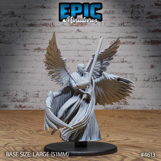 👼 Planetar Angel ‧ DnD Miniature ‧ Tabletop Miniatures ‧ Gaming Monster ...