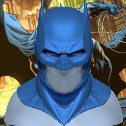 🎨 Batman Jason Fabok Cowl・ STL File for 3D printing・Cults