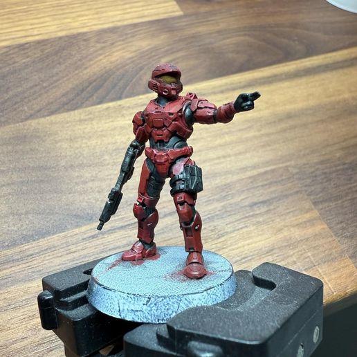 😇 Halo Infinite Spartan Miniature - Multi Pose・ STL File for 3D ...