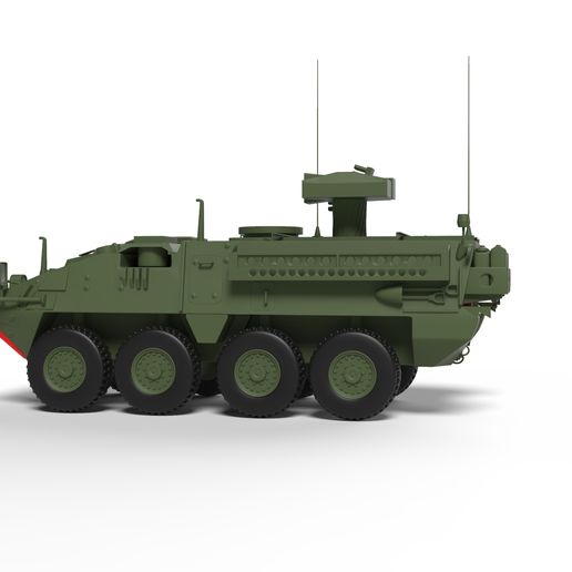 3D file M1127 Stryker Reconnaissance Vehicle 🛞 ・3D printer design to ...