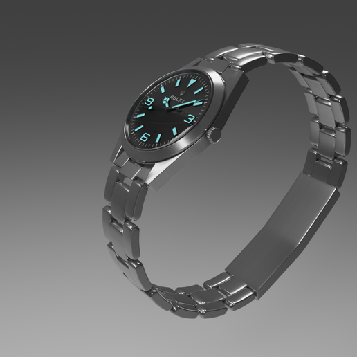 OBJ file rolex watch ⌚ ・Design to download and 3D print・Cults