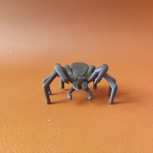 🕷️ Simple Spider・Free STL File for 3D printing・Cults