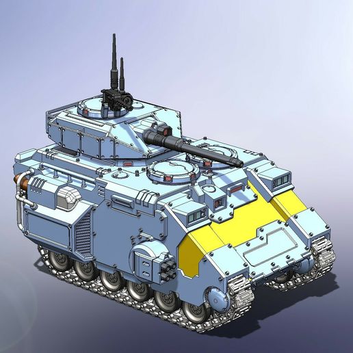 🦏 Turret for IMPULSOR to create a GLADIATOR 28mm・ STL File for 3D ...