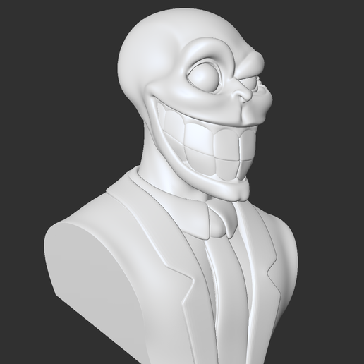 👤 The Mask Bust・ STL File for 3D printing・Cults