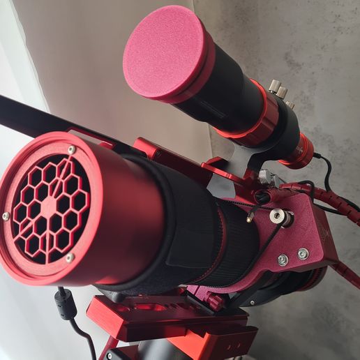 STL file JWST diffraction mask for Redcat 71 🔭 ・3D printer model to ...