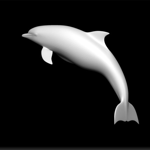 STL file Dolphin 3D Print Model - Realistic Dolphin STL File - Ocean ...