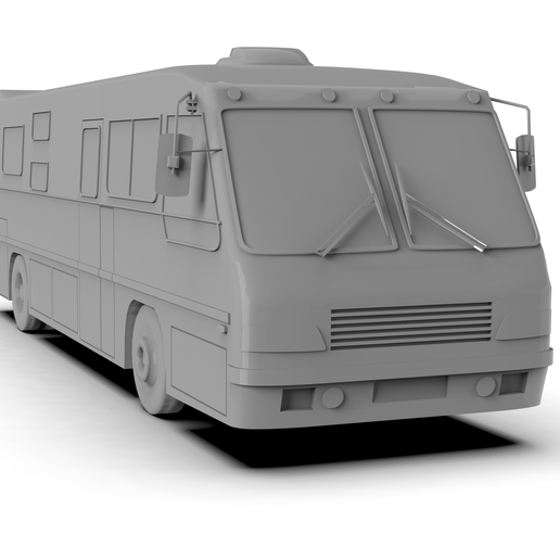 🏎️ MOTORHOME OMNIBUS COLECTIVO・ STL File for 3D printing・Cults