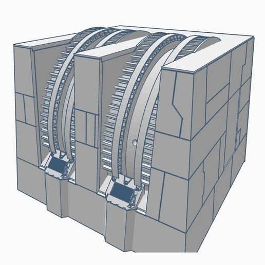 ⭐ Death Star Turbolaser - Studio Scale・ 3D File for 3D printing・Cults