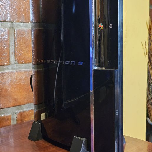 🕹️ Ps3 fat Vertical Stand・ STL File for 3D printing・Cults