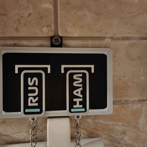 🔑 F1 key holder・Free STL File for 3D printing・Cults