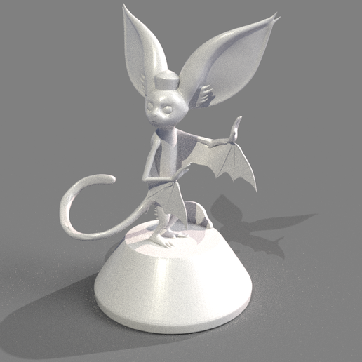 👾 Momo Statue Avatar The Last Airbender・ 3D File for 3D printing・Cults