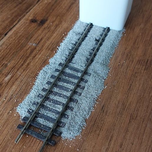 🛤️ OO gauge 1:76 and 1:87 HO - Track Ballast Spreader Layer Tool ...