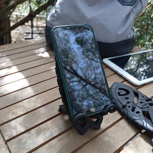 🏄 Surf phone stand foldable, print in place, no assembling , fully ...