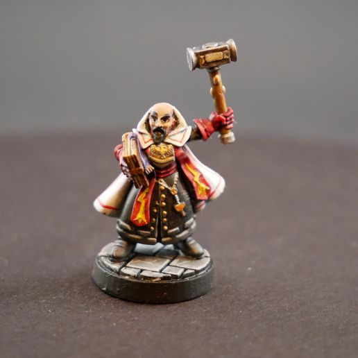 ⛪️ Battlemaul Expedition Expansion Hero 20mm - Priest of War・ STL File ...