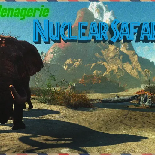 Archivo OBJ gratis Rad Elephant from Fallout 🐘 ・Diseño por impresión en ...