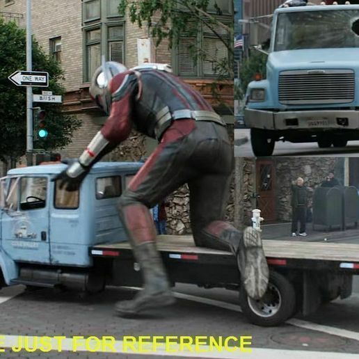 🚚 Ant-Man on Truck (L-P version)・Free STL File for ・Cults