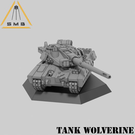 🪖 Tank Wolverine・ 3D File for 3D printing・Cults