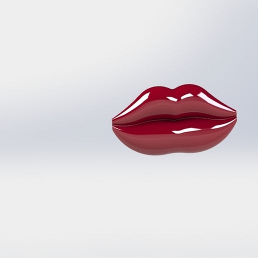 👄 3D Lips Wall Art - Modelo imprimible STL・Archivo STL para Impresión 3D, Mecanizado CNC - Corte ...