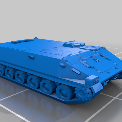 ️ Type 95 SPAAA - 1/300th scale・Free STL File for ・Cults