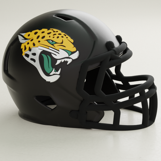 🪖 NFL JACKSONVILLE JAGUARS HELMET・ STL File for 3D printing・Cults