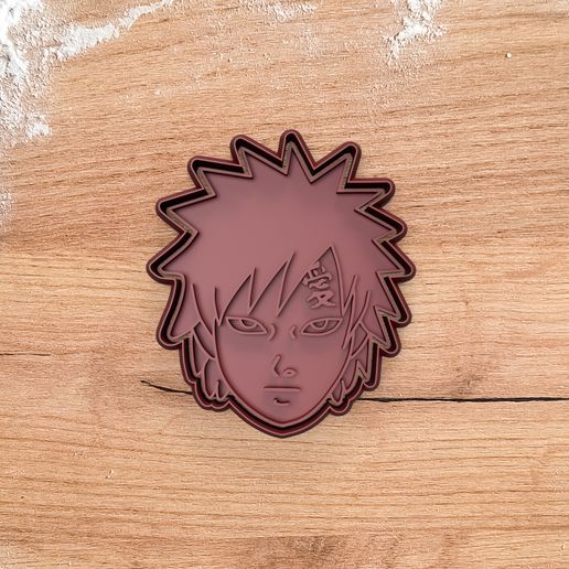 🍪 Gaara cookie cutter from Naruto・ STL File for 3D printing・Cults