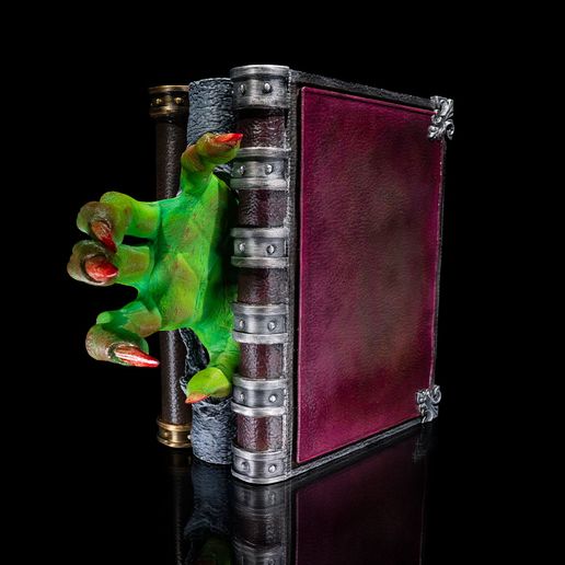 📚 Creeping Out Book Nook ・ 3D File for 3D printing・Cults