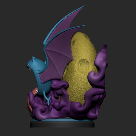 🐉 Pokemon - Golbat Figure・ STL File for 3D printing・Cults