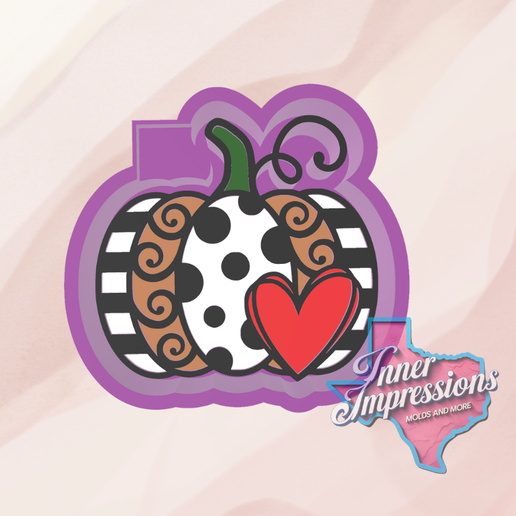 🍂 Cute Fall Pumpkin Freshie Mold・ STL File for 3D printing・Cults