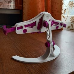 3D print Mechanical Quick Grab/Release Phone Stand・Cults