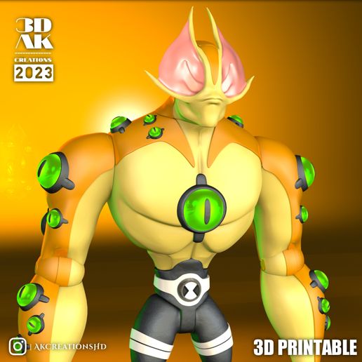 how to draw eye guy ben 10