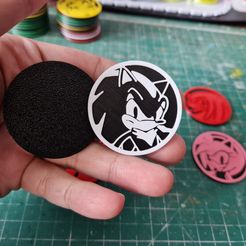 STL file Sonic collectible coin 🪙 (3MF)・3D printer model to download・Cults