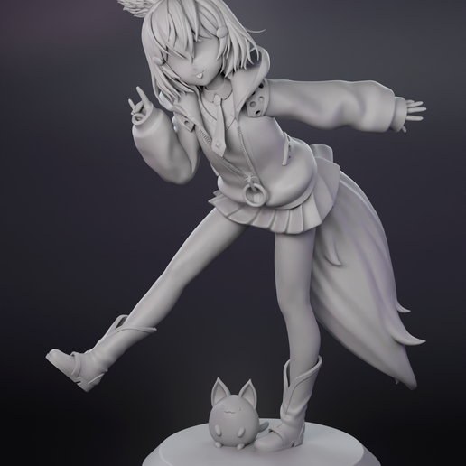 👾 Tenma Maemi - STL (presupported)・ STL File for 3D printing・Cults