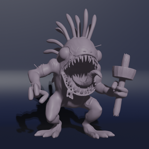 🪓 Mutanus the Devourer from hearthstone・ STL File for ・Cults