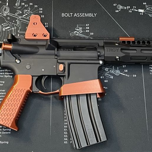 🕳️ AR15 SB Tactical SBA3 SBA 3 Brace hole plug for decoration purpose ...