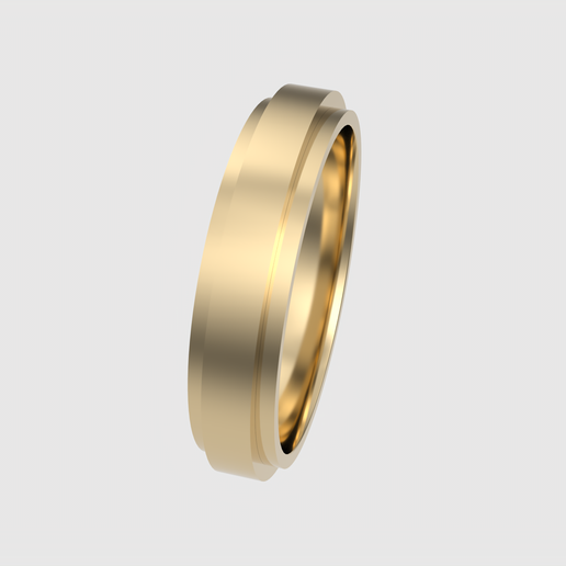 3D file Minimalist Dual Groove Ring Design 3D print 💍 ・3D printing ...