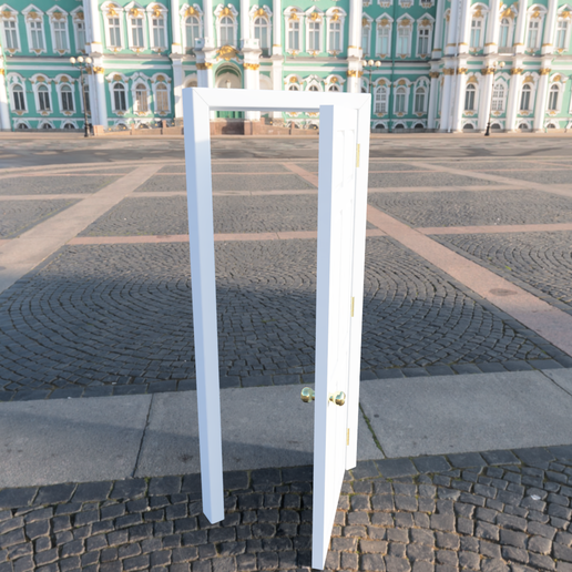 🚪 Door + Door Frame + Accessories・ STL File for 3D printing・Cults