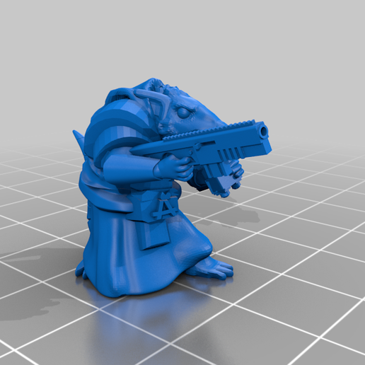 🔫 40k skaven heavy weapons team・Free STL File for ・Cults