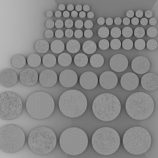 🎲 classic paver base・ 3D File for 3D printing・Cults